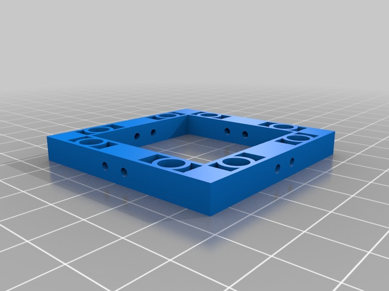 OpenForge 2 0 Plain Magnetic Base Customizer - 3D Printable Model on ...