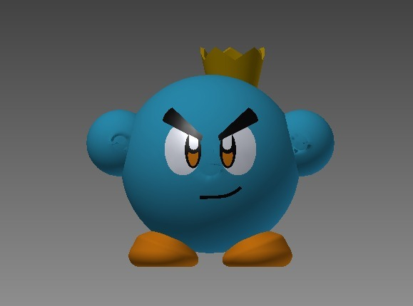 Prince Fluff - 3D Printable Model on Treatstock