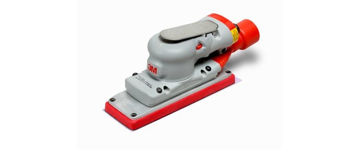 3M 28528 PNEUMATIC ORBITAL SANDER - 2 3/4 IN WIDTH - 7 3/4 IN LENGTH