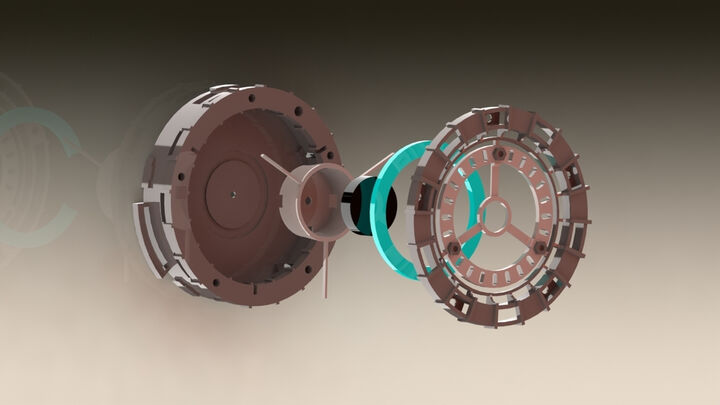 Arc Reactor Using Adafruit Neopixels Rechar 3d Printable Model On Treatstock