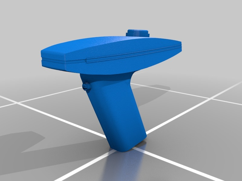 Star Trek 2 Type 2 Phaser - 3D Printable Model on Treatstock