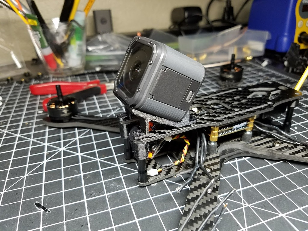 IFlight XL7 V2 GoPro Session Bench Mounts - 3D Printable Model on ...