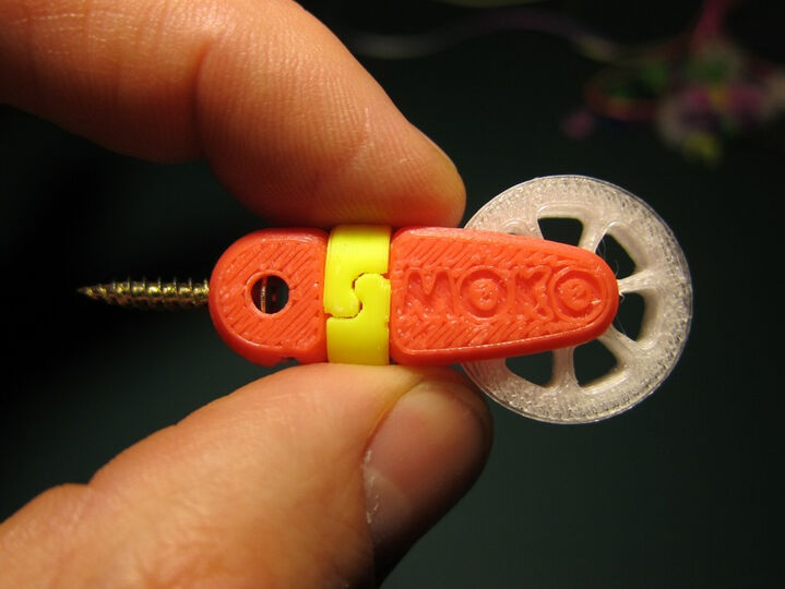 MOKO Mini Pulley 3D Printable Model on Treatstock