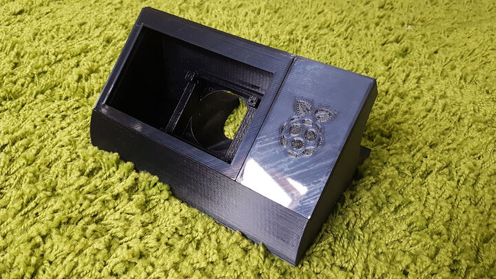 Octoprint Console Raspberry Pi 3 B 5 " inch E - 3D Printable Model on ...