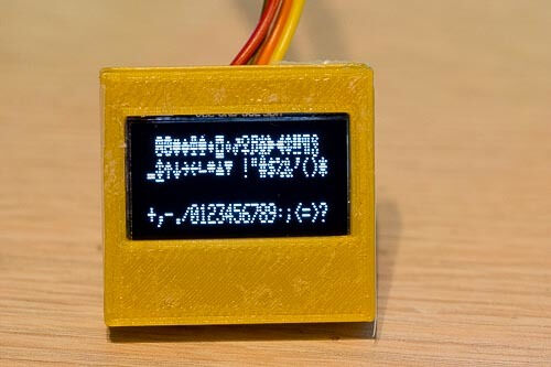 Oled Display Case 3d Printable Model On Treatstock