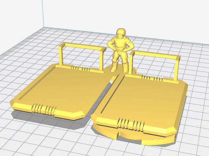 Star Wars Legion Terrian Grav Sled (Rebels) - 3D Printable Model on ...