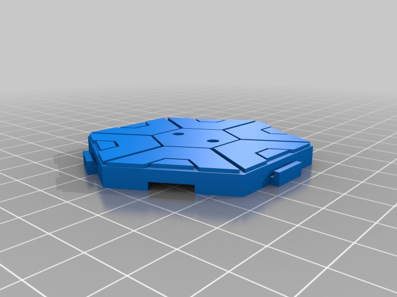 Hex stand for GUNDAM mobile suit ensemble - 3D Printable Model on ...