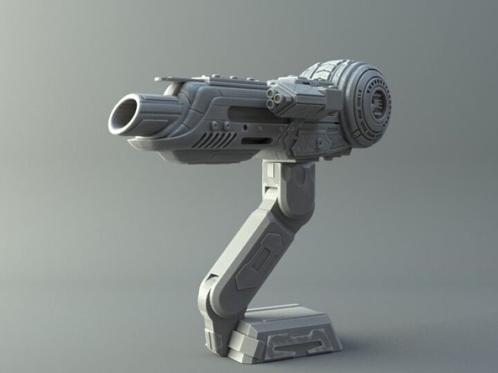 Predator Shoulder Cannon model for 3D printing - Cosplay 3D models